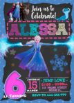 Frozen 2 Birthday Party Invitation | Sweet Digital Invite