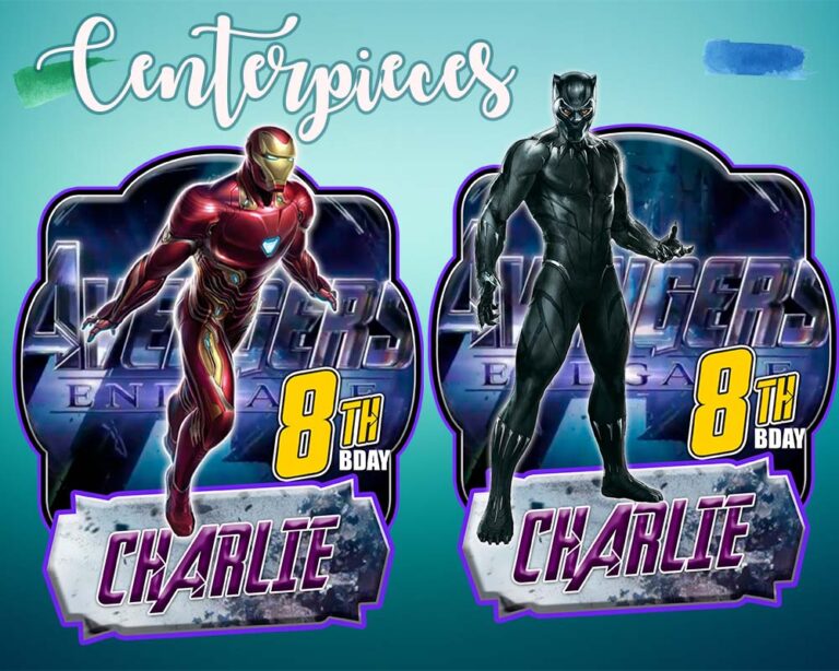 Avengers Endgame Birthday Party Invitation 2 | Digital Card