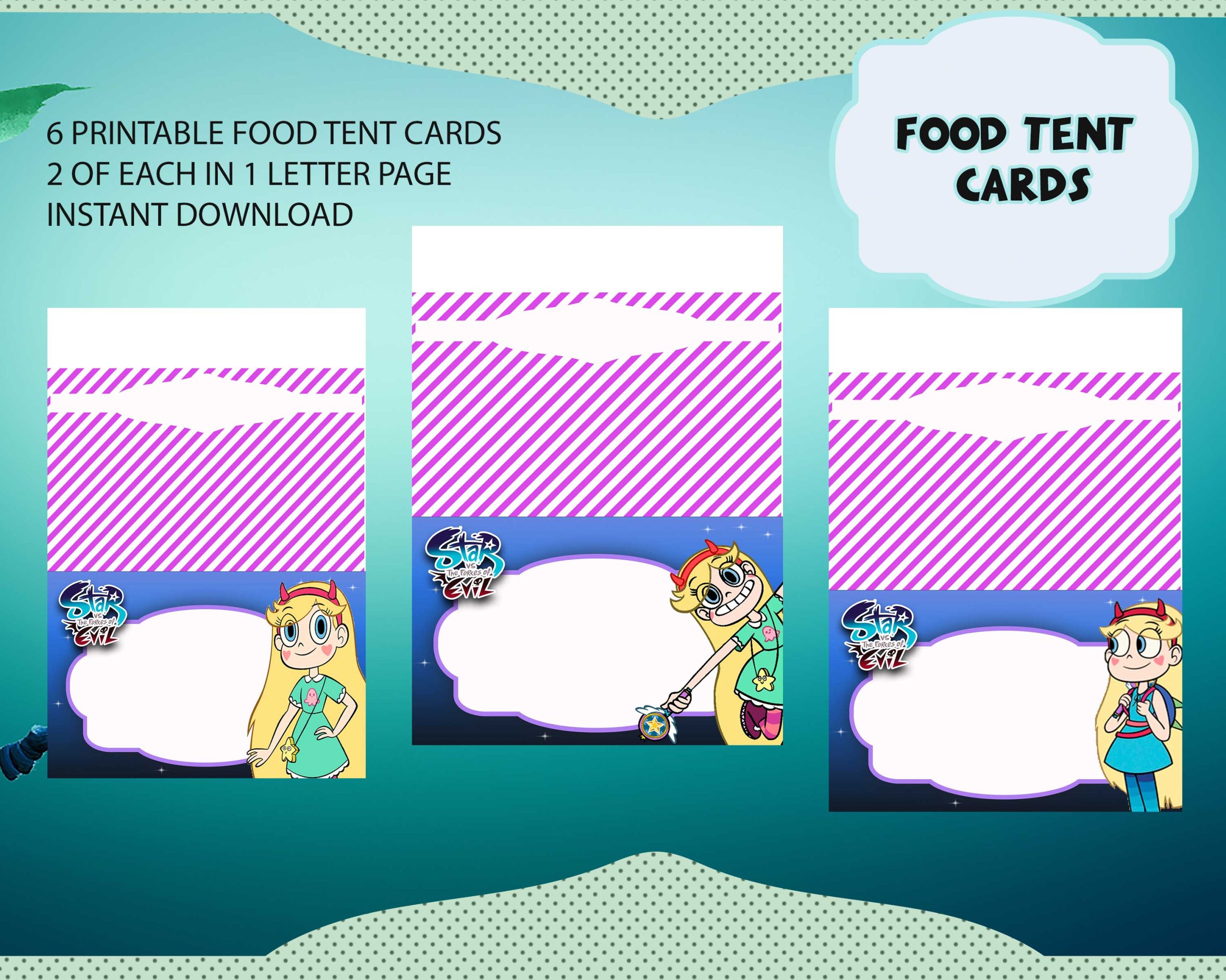 Star vs the Forces of Evil Printable Party Kit | Instant download design