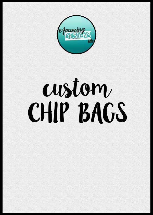 Custom Birthday Chip Bags