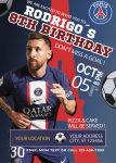 PSG Soccer Team Birthday Video Invitation | Animated Invite