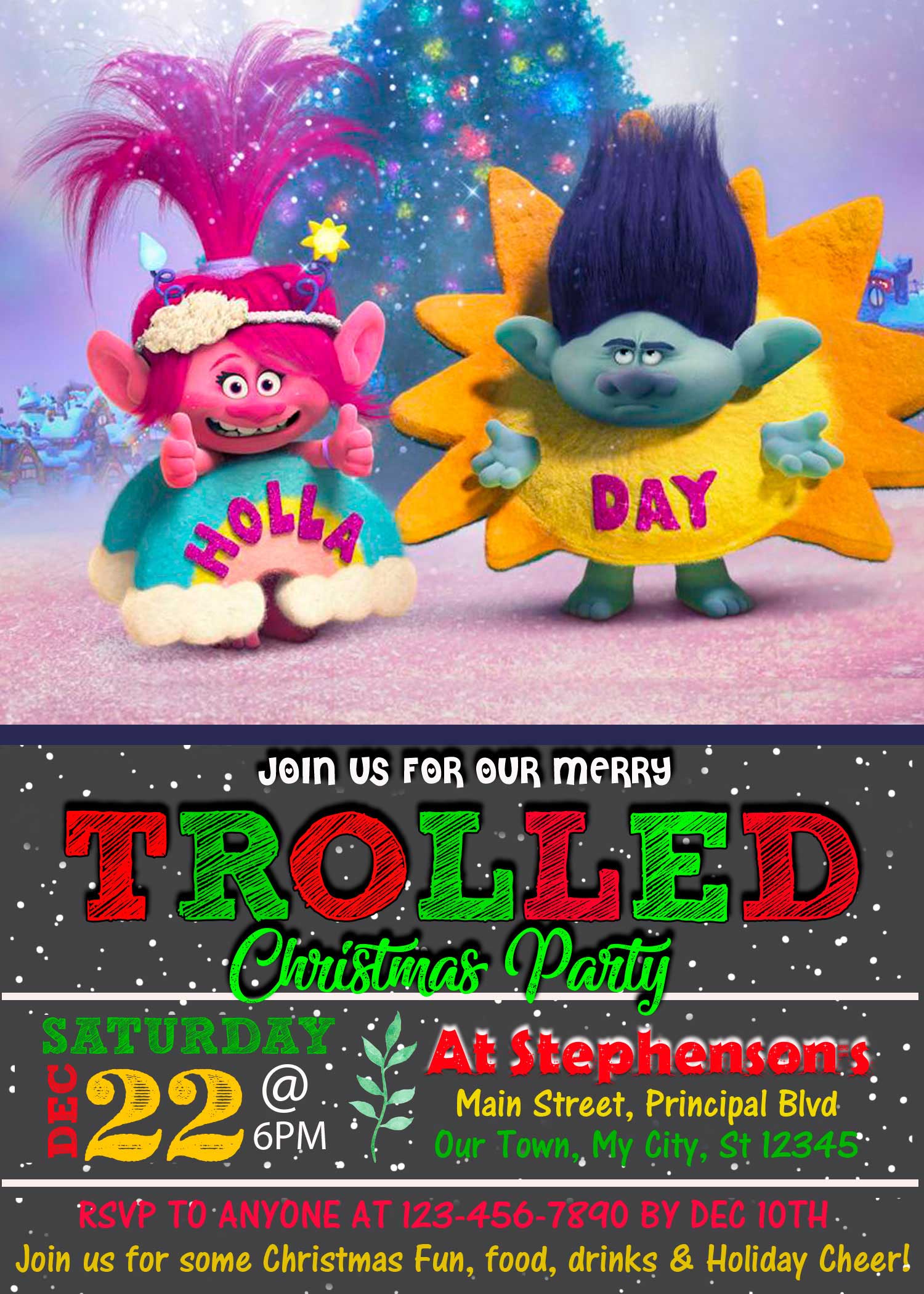 Trolls Valentines Day Cards