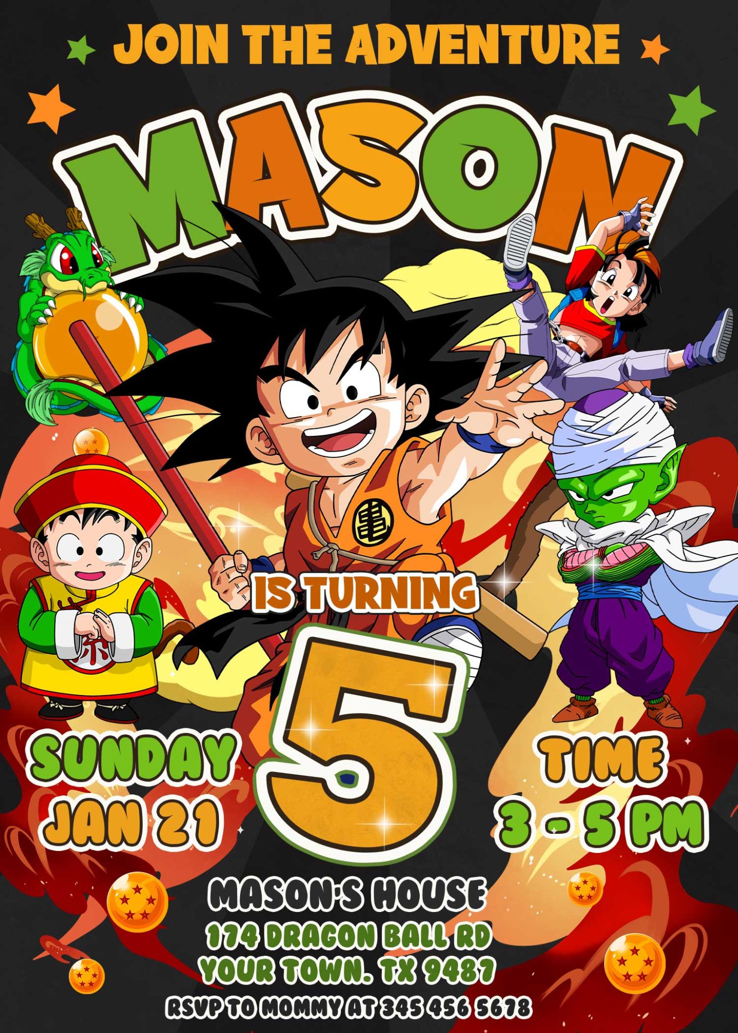 Descendants The Rise of Red Birthday Invitation | Fantastic Invite